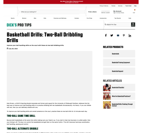 Basketball Drills: Two-Ball Dribbling Drills