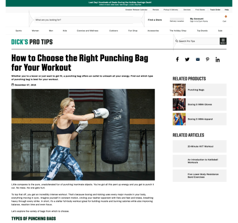 How to Choose the Right Punching Bag for Your Workout