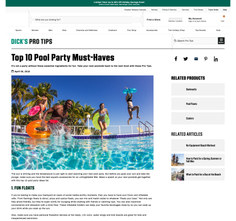 Top 10 Pool Party Must-Haves