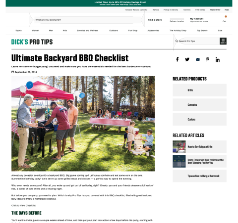 Ultimate Backyard BBQ Checklist