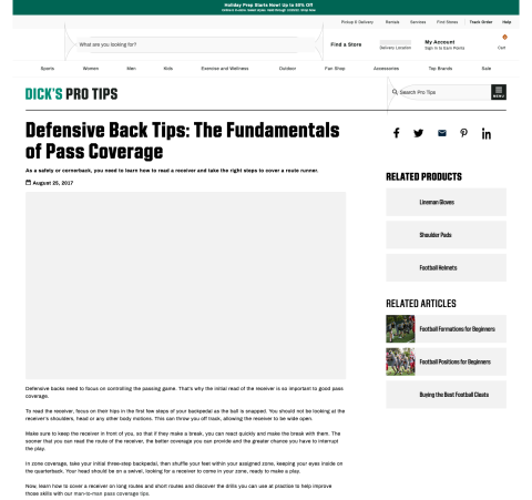 Defensive Back Tips: The Fundamentals of Pass Coverage
