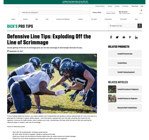 Defensive Line Tips: Exploding Off the Line of Scrimmage