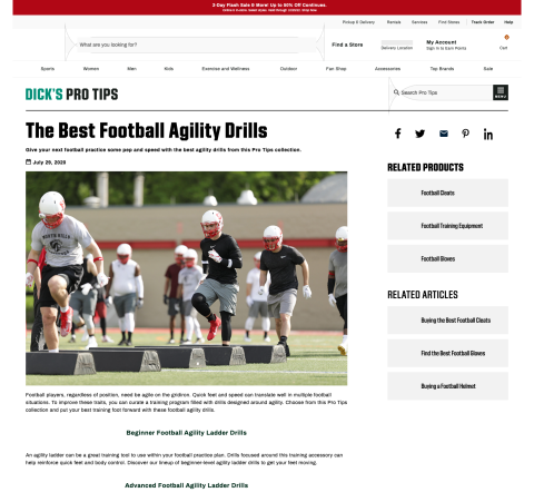 The Best Football Agility Drills