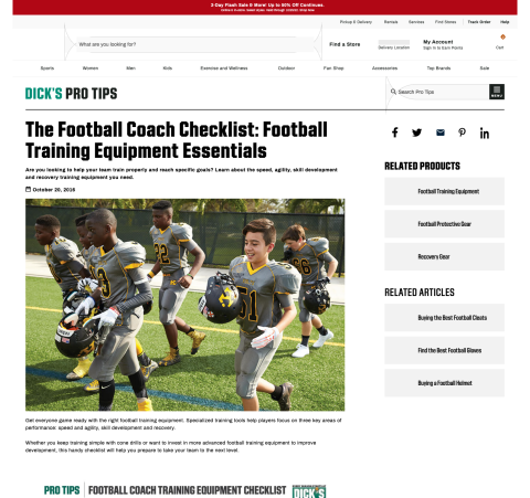 The Football Coach Checklist: Football Training Equipment Essentials