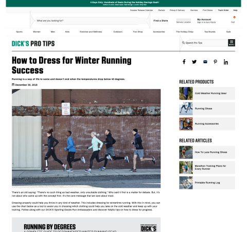How to Dress for Winter Running Success