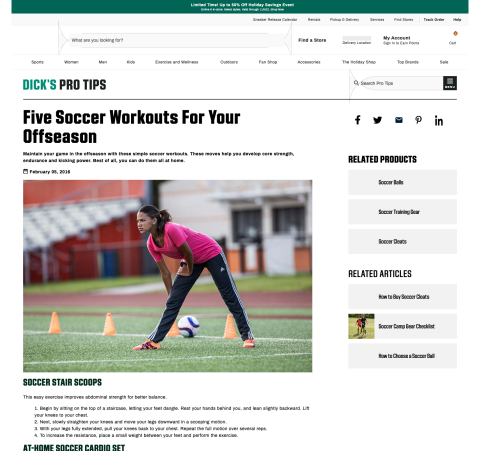 Five Soccer Workouts For Your Offseason